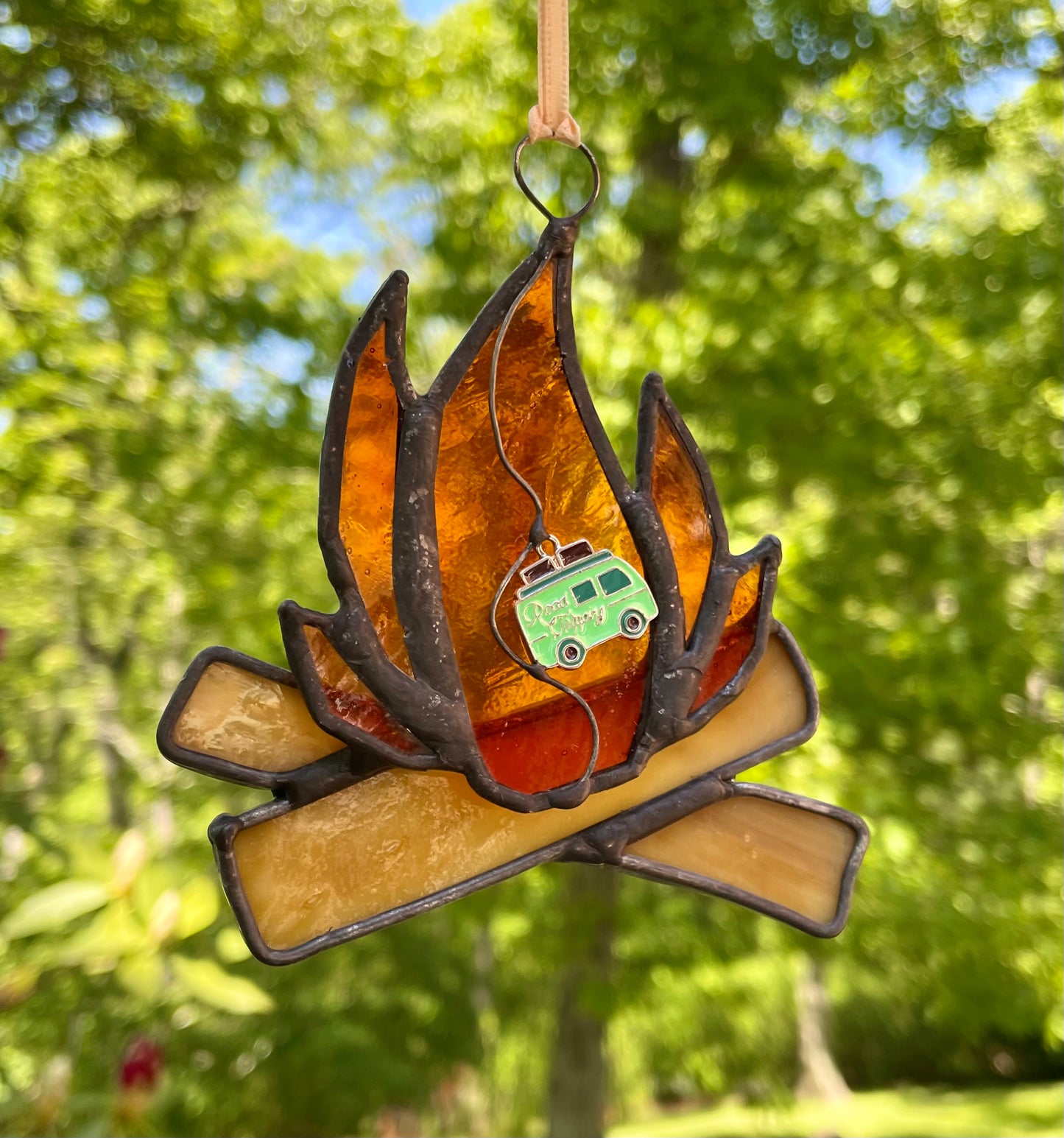 Love Me Tinder - Campfire – Suncatcher Heaven Glass Art