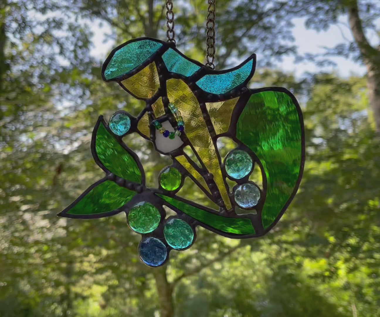 Cape Cod Mermaid – Suncatcher Heaven Glass Art